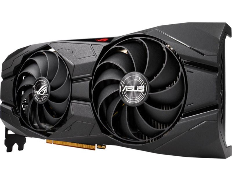 Asus ROG Strix RX 5500 XT Gaming OC 8GB GDDR6 AMD Graphics Card | AMD ...
