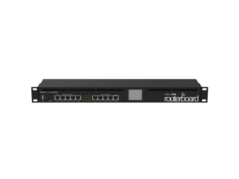 MikroTik 10 Port Ethernet 1SFP Rack-Mount Router | Routers | Dreamware ...