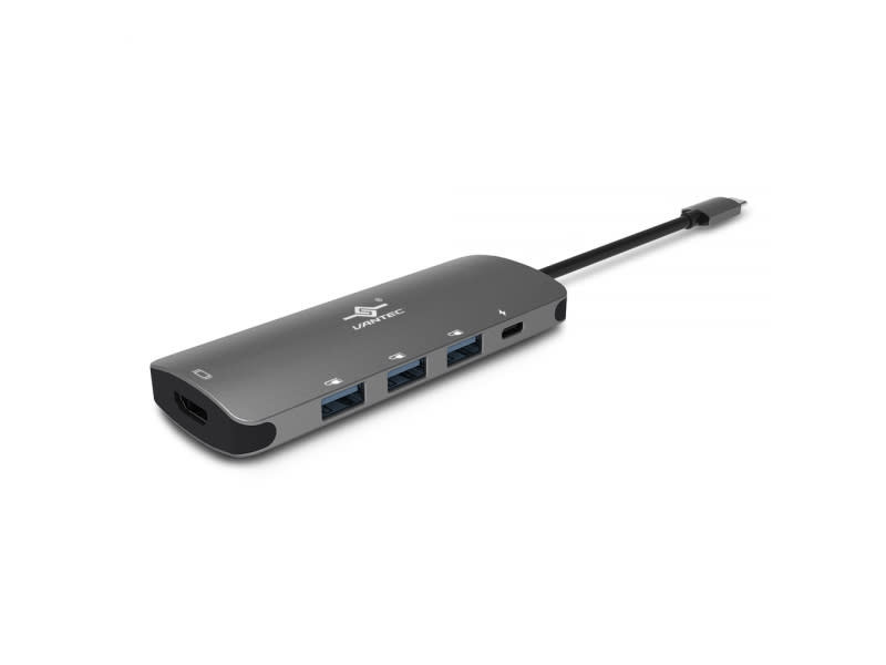 Vantec Link USB C 3-Port Hub With Power Delivery & HDMI | USB Hubs ...