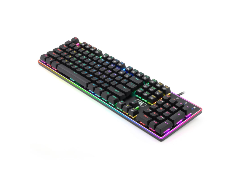 Redragon Ratri RGB Redragon Silent Black Switch Wired Mechanical Gaming Keyboard | Keyboards ...