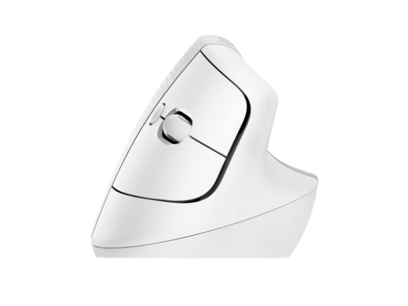 Logitech Lift Vertical Ergonomic Wireless Off-White Mouse | Mice ...