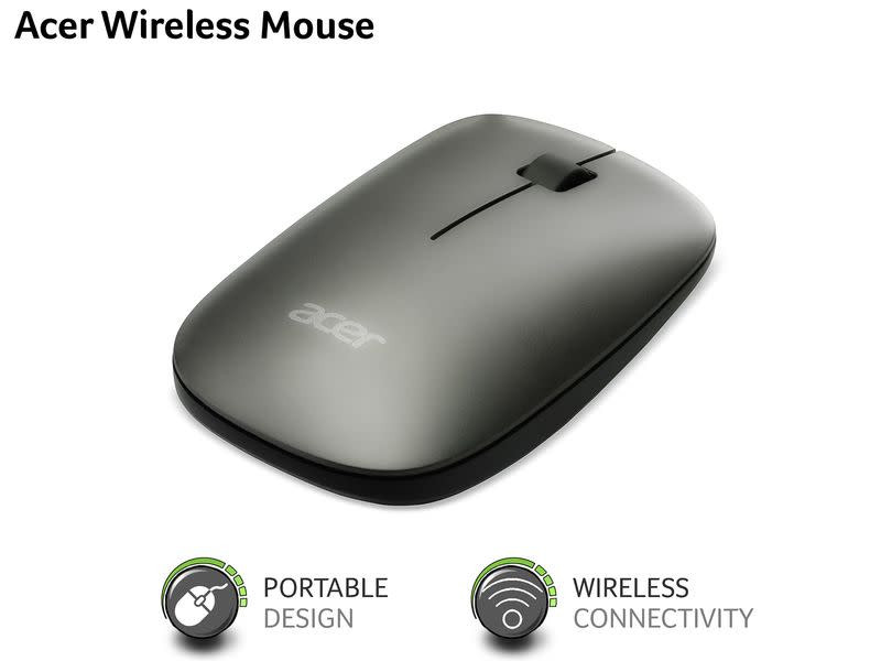 Acer AMR020 Slim Wireless Mouse Silver | Mice | Dreamware Technology